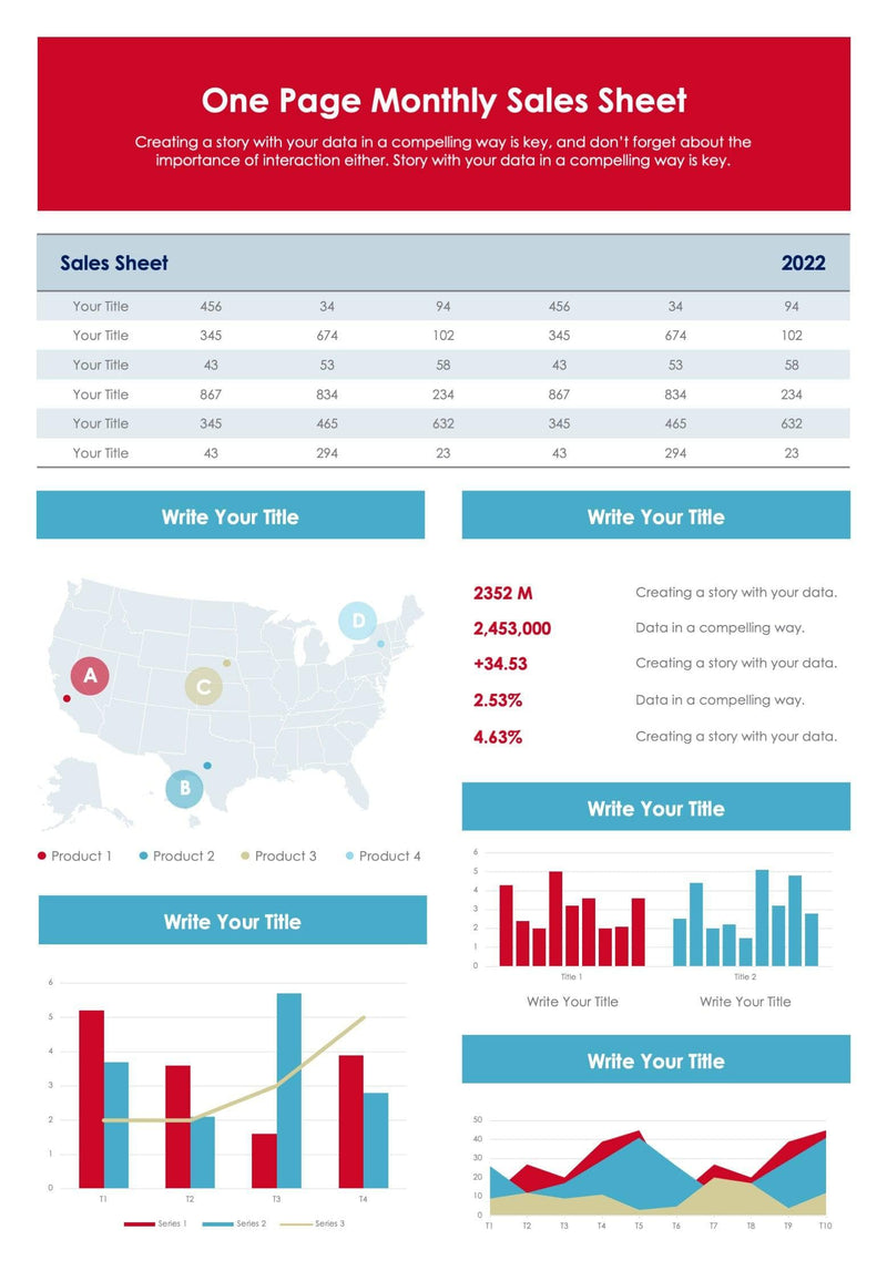 Sales-One-Pagers – Infografolio