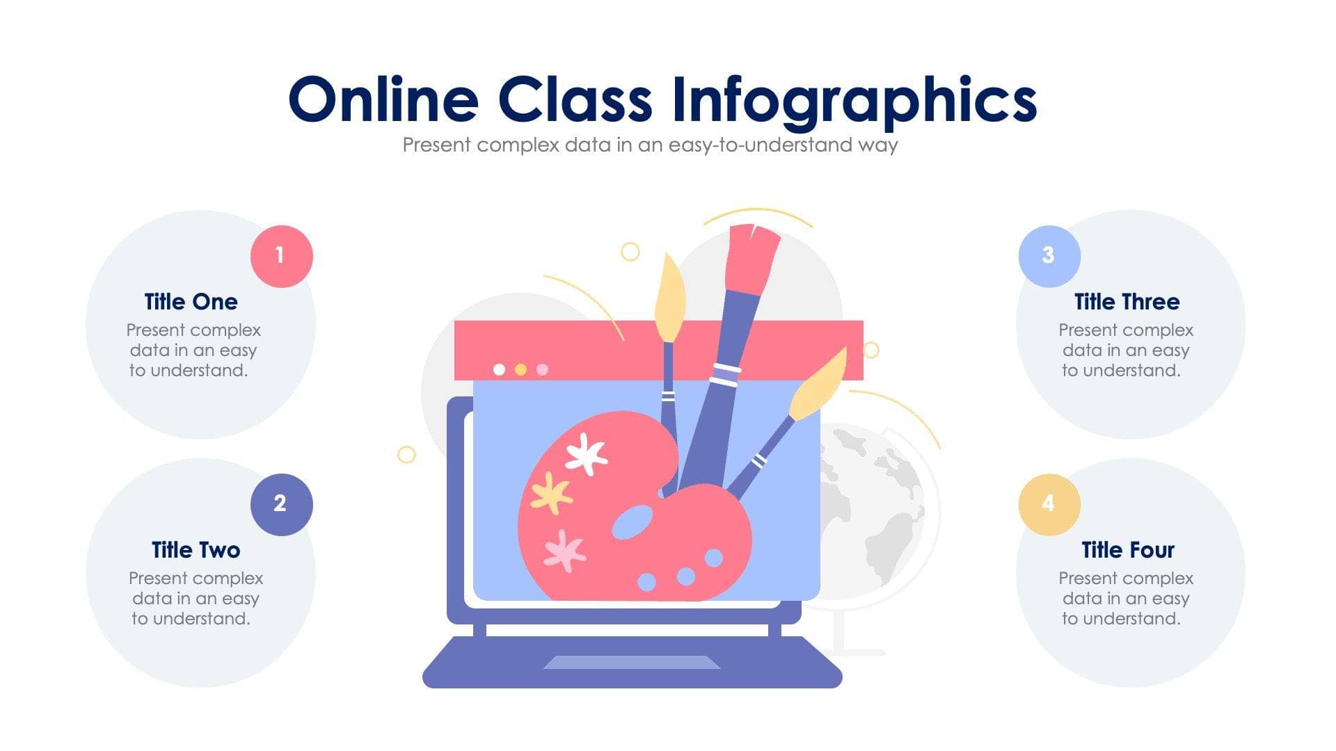 Online Class Slide Infographic Template S01132301 | Infografolio