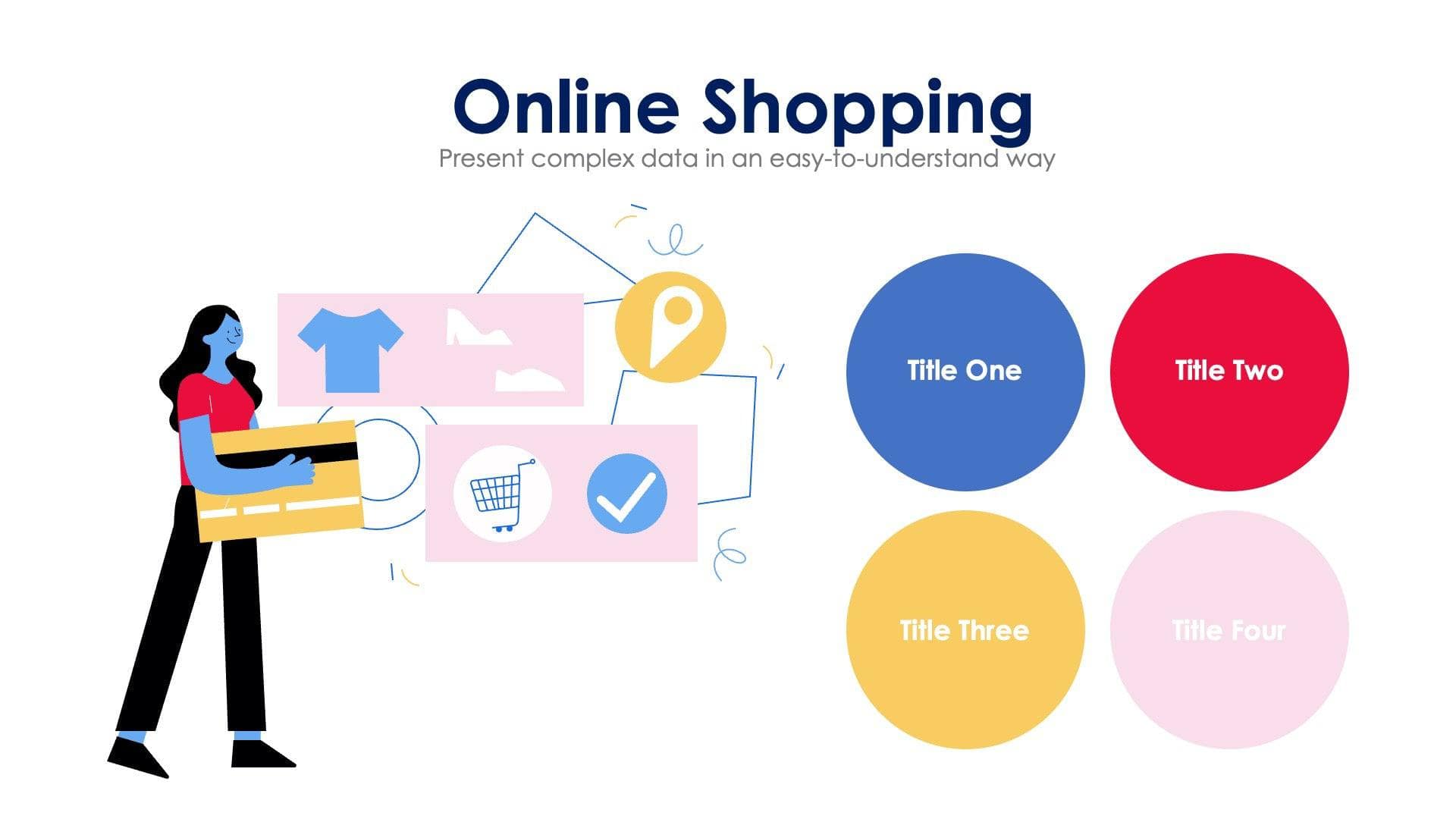 Online Shopping Slide Infographic Template S01102309 | Infografolio