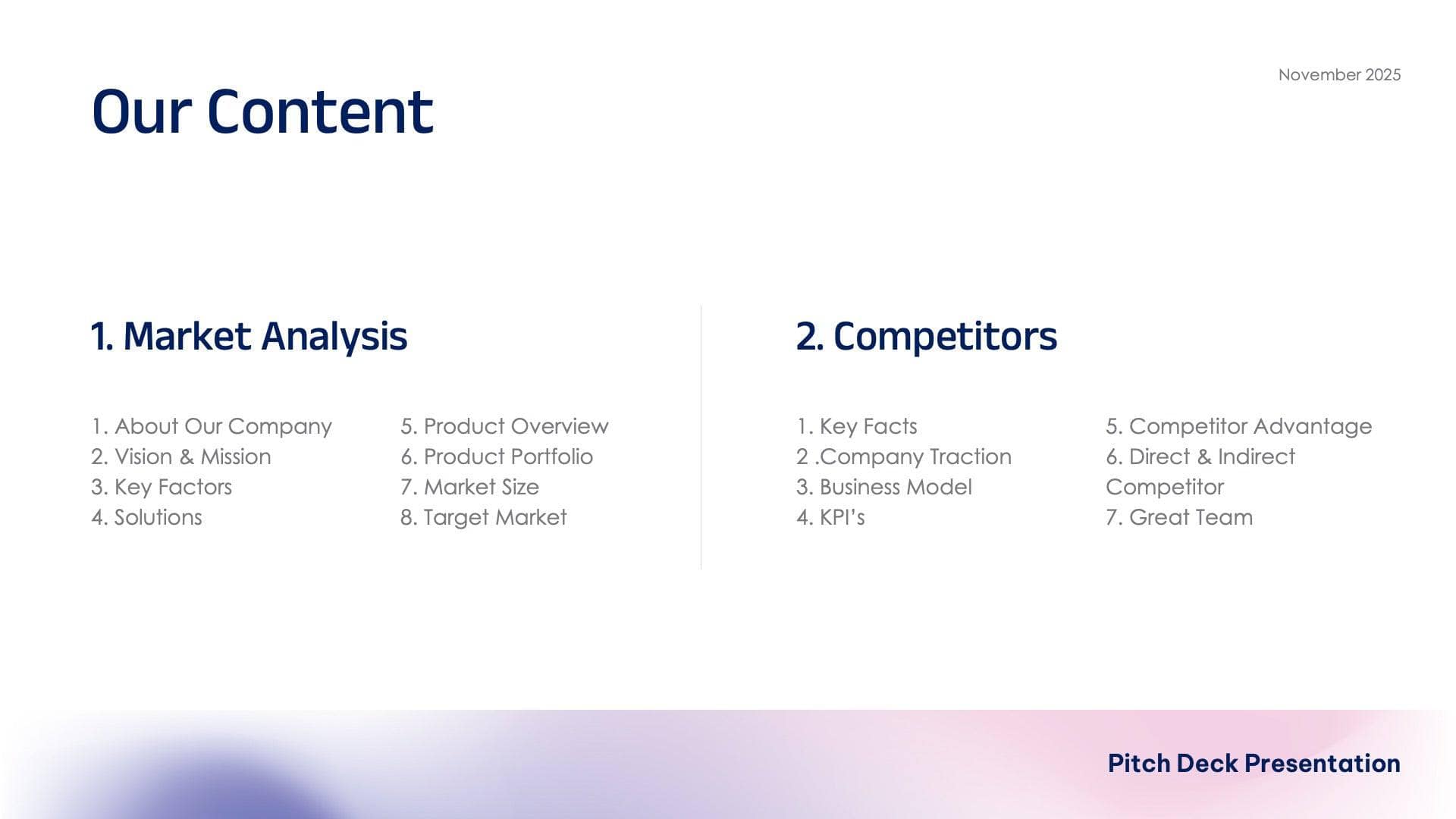 Our Content Slide Template S10122201 | Infografolio
