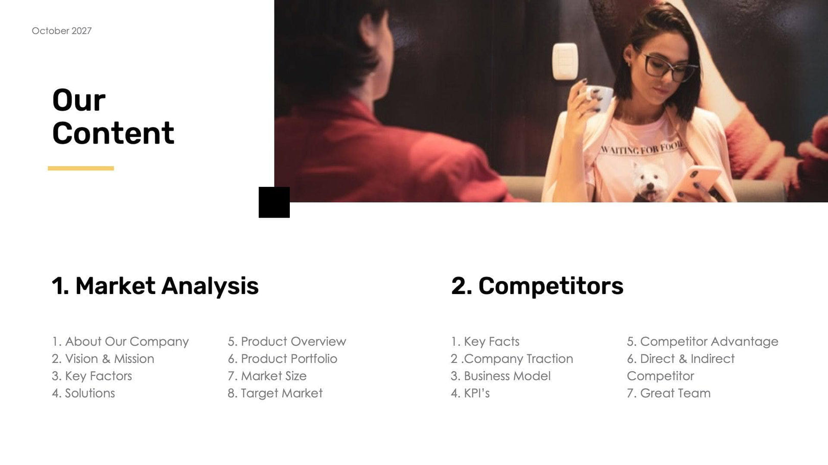 Our Content Slide Template S10172202 – Infografolio