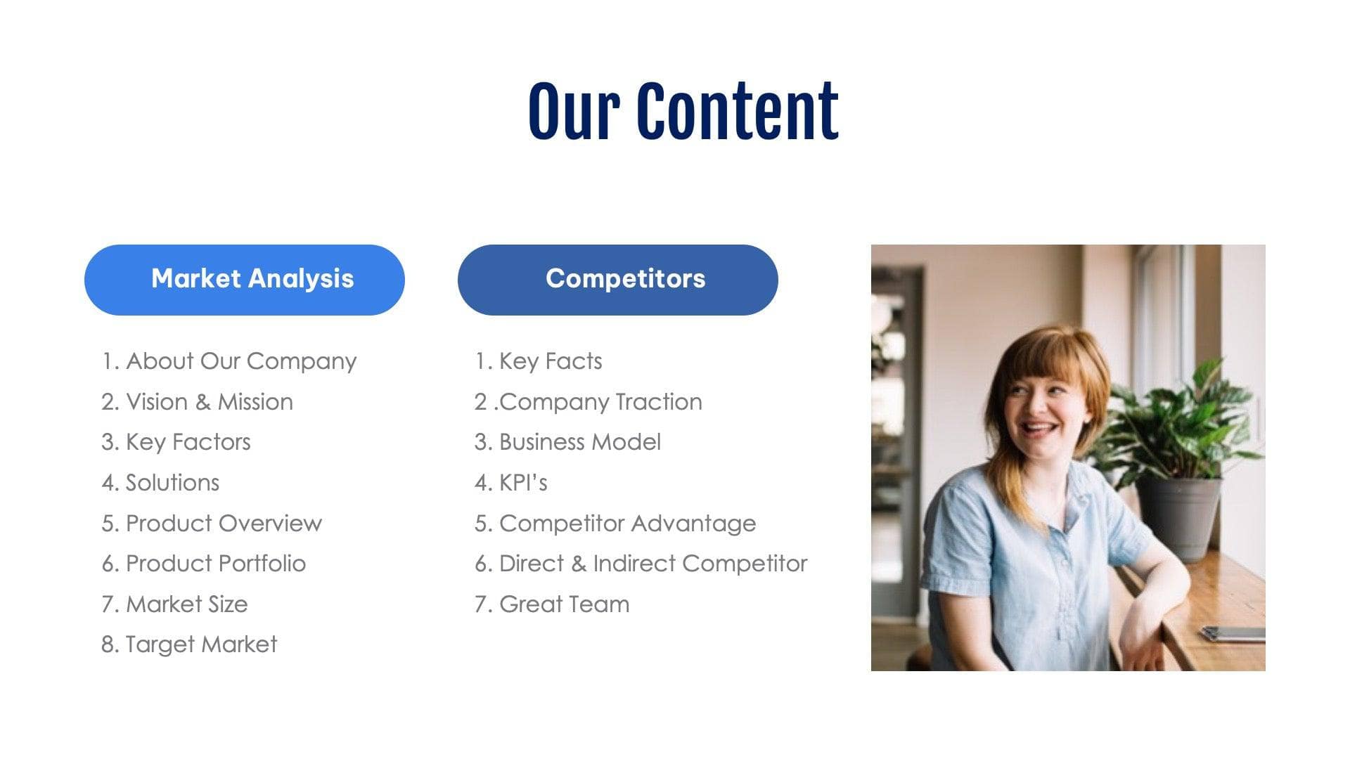 Our Content Slide Template S10172203 | Infografolio