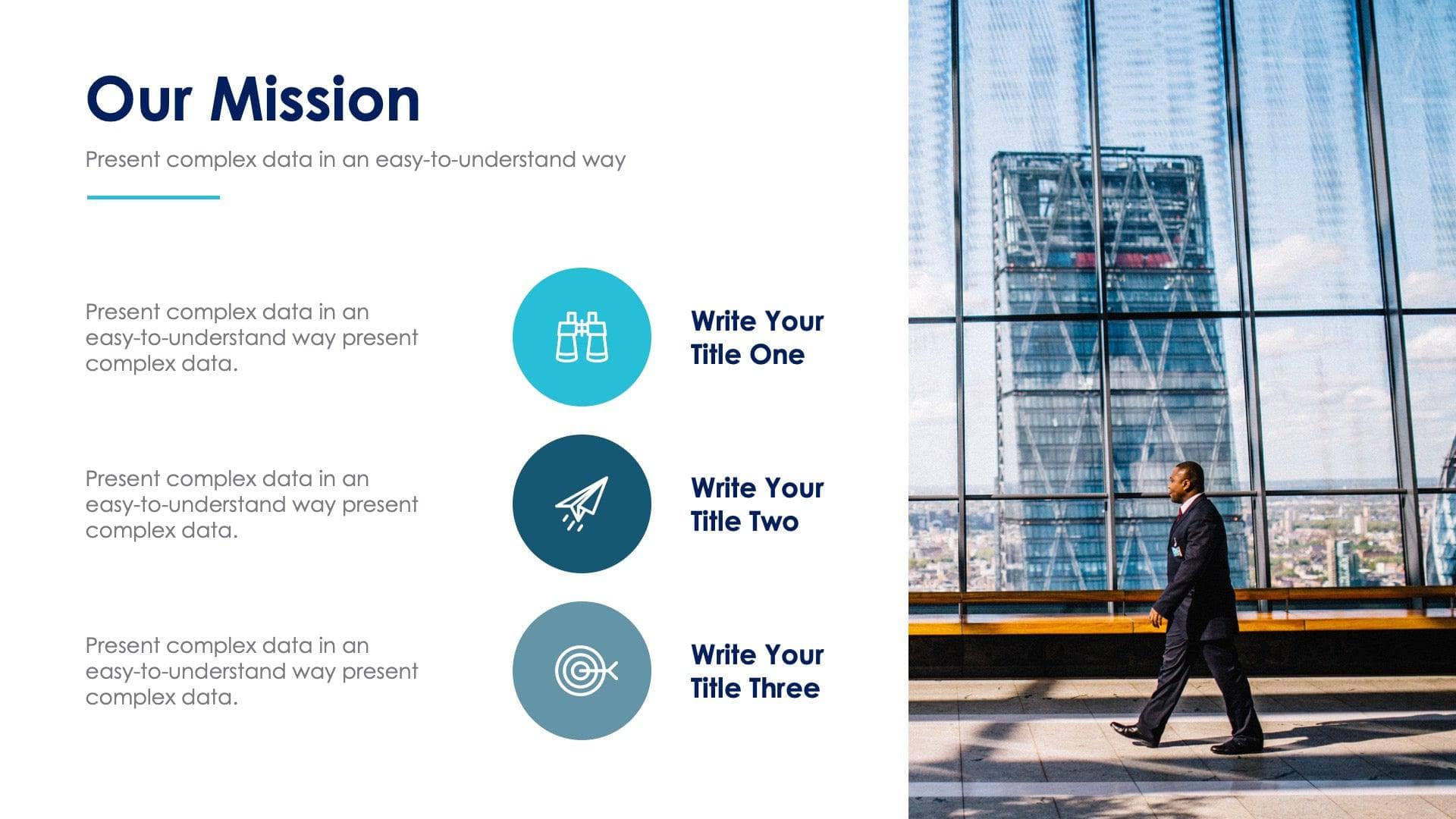 Our Mission Slide Infographic Template S06082206 | Infografolio