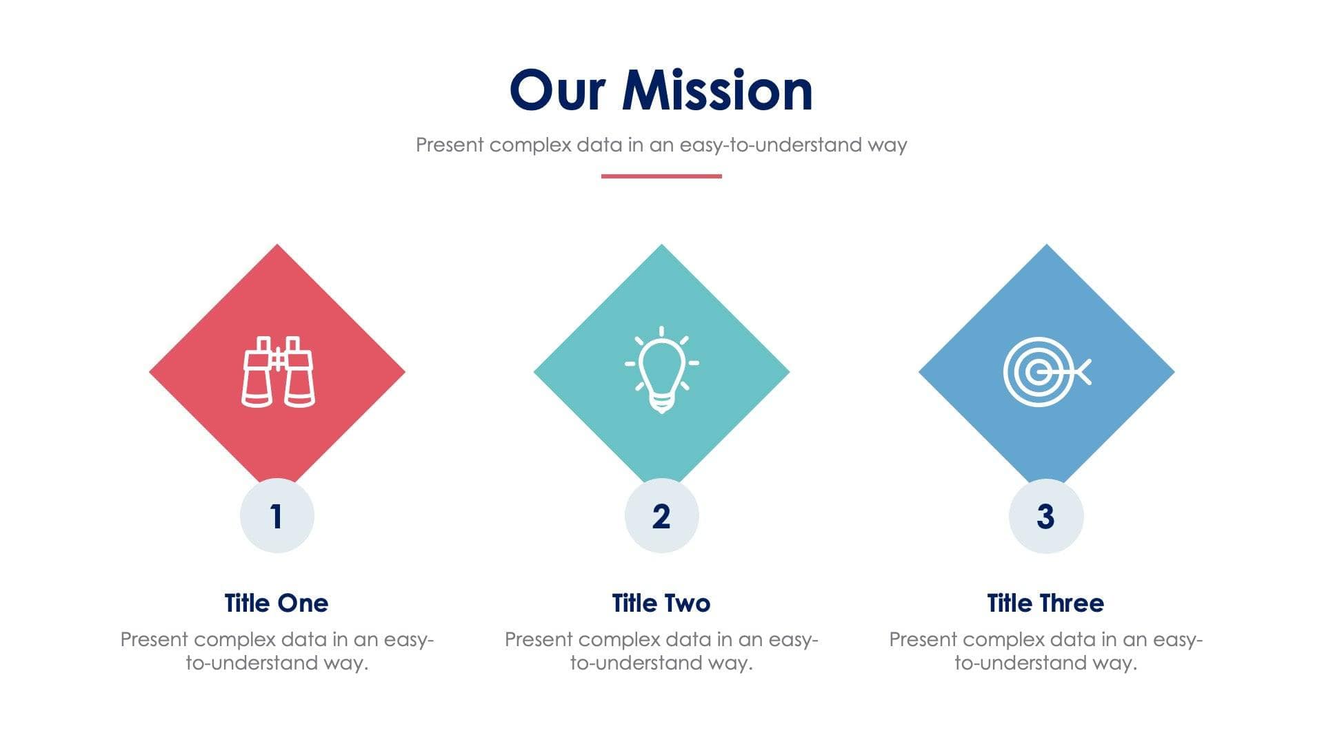 Our Mission Slide Infographic Template S06082216 | Infografolio