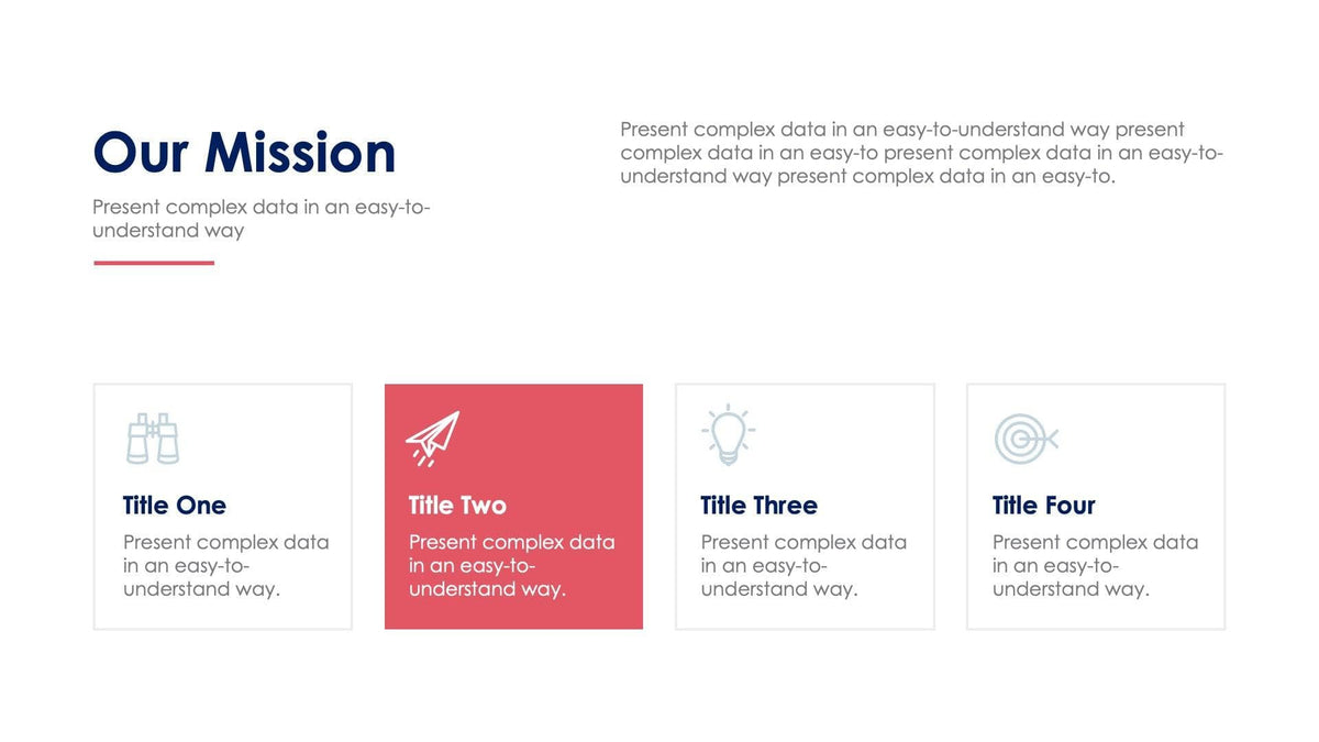 Our Mission Slide Infographic Template S06082218 – Infografolio