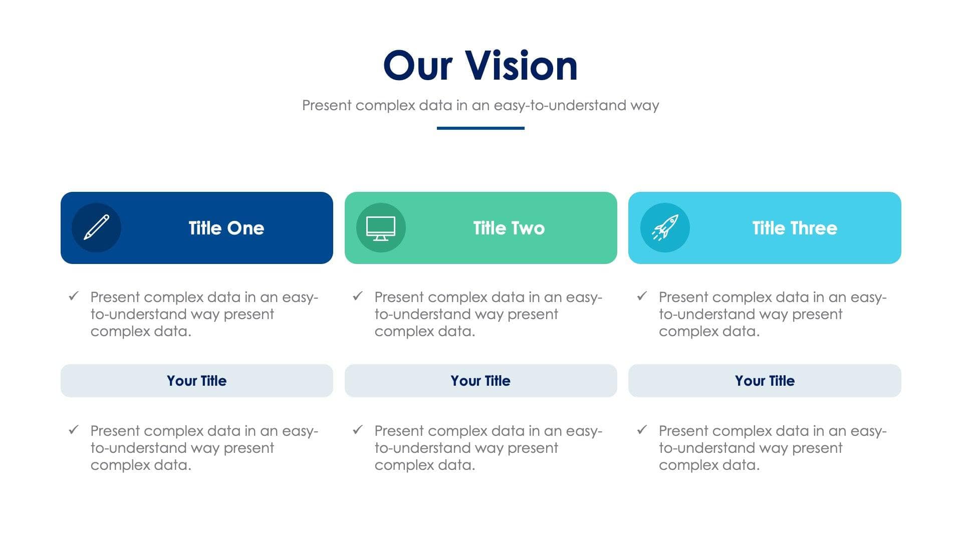 Our Vision Slide Infographic Template S06092202 | Infografolio