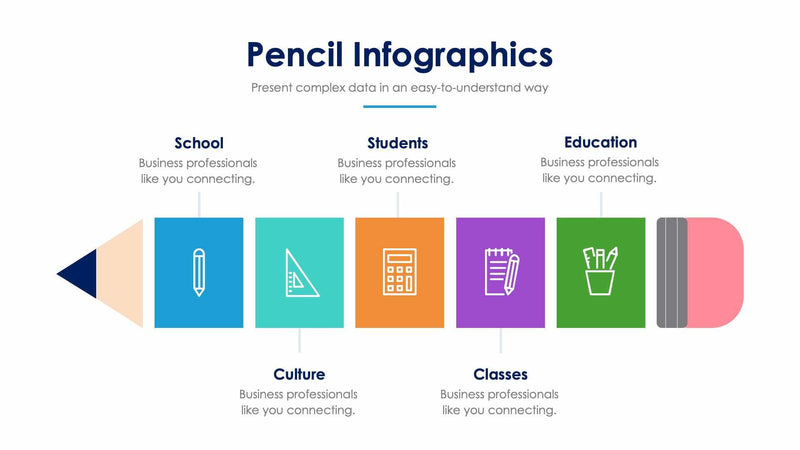 Pencil Slides | Infografolio