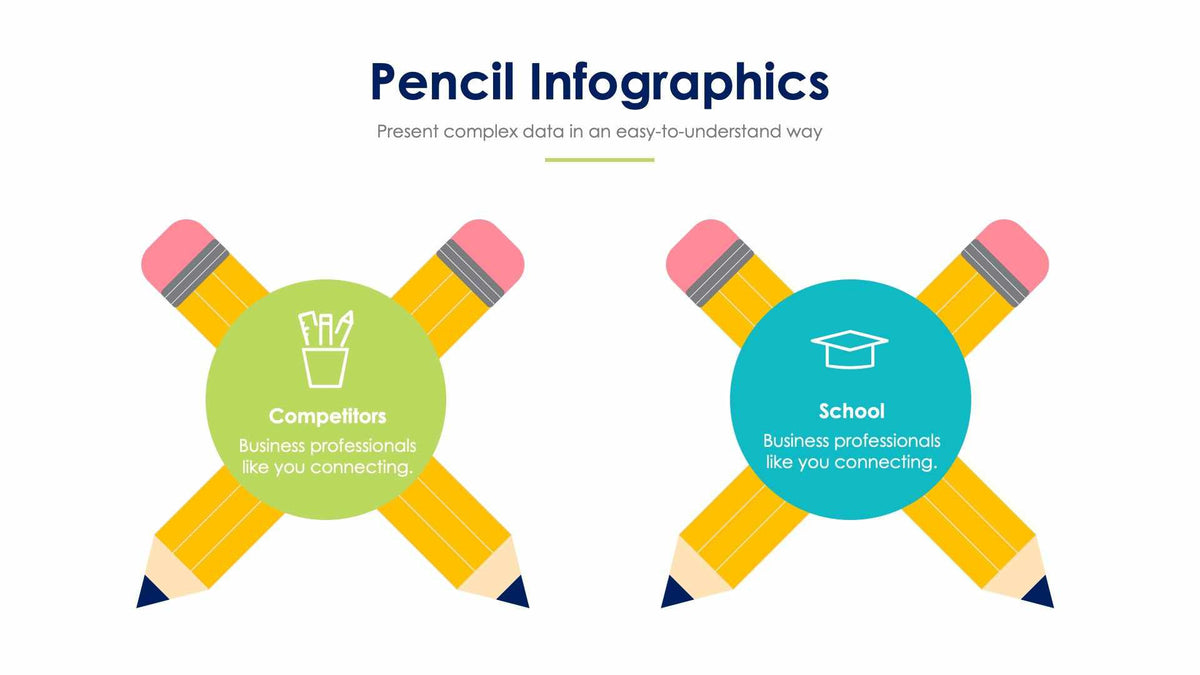 Pencil Slide Infographic Template S12232122 – Infografolio