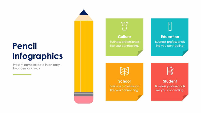 Pencil Slides | Infografolio