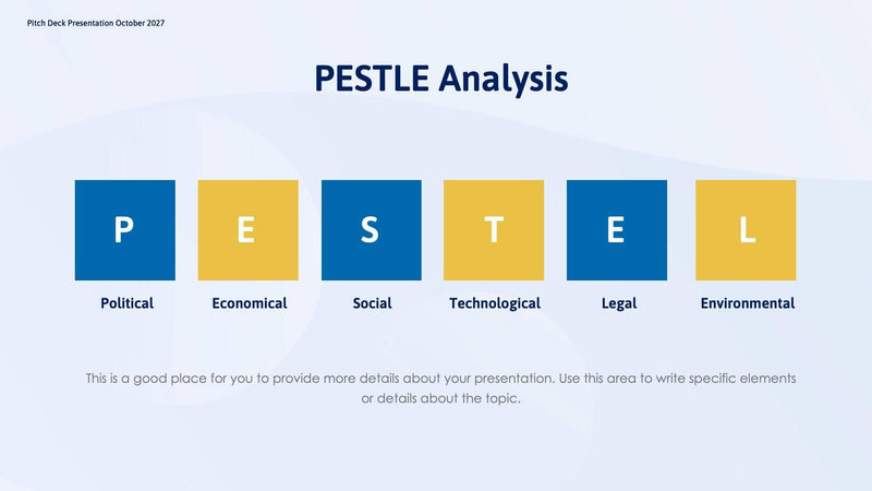 PESTEL Slides – Infografolio