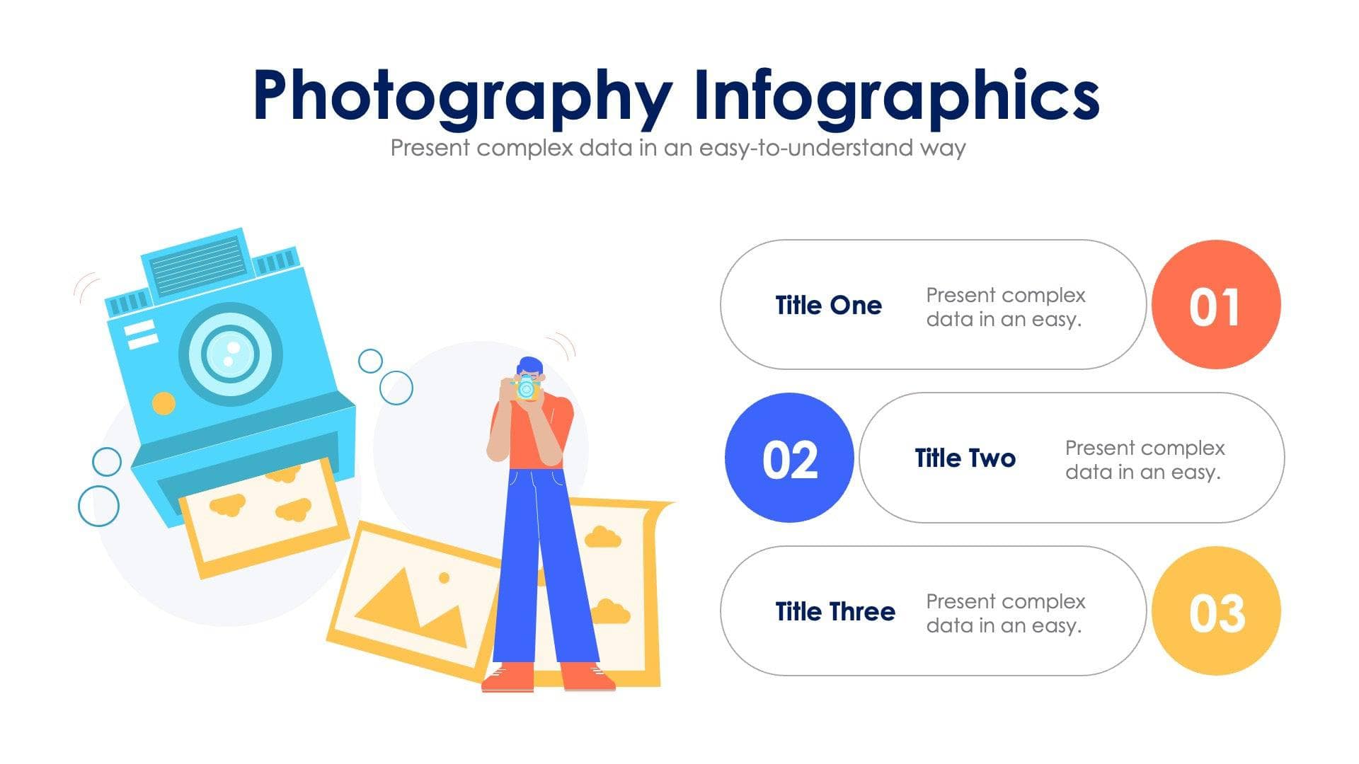 Photography Slide Infographic Template S02012307 | Infografolio
