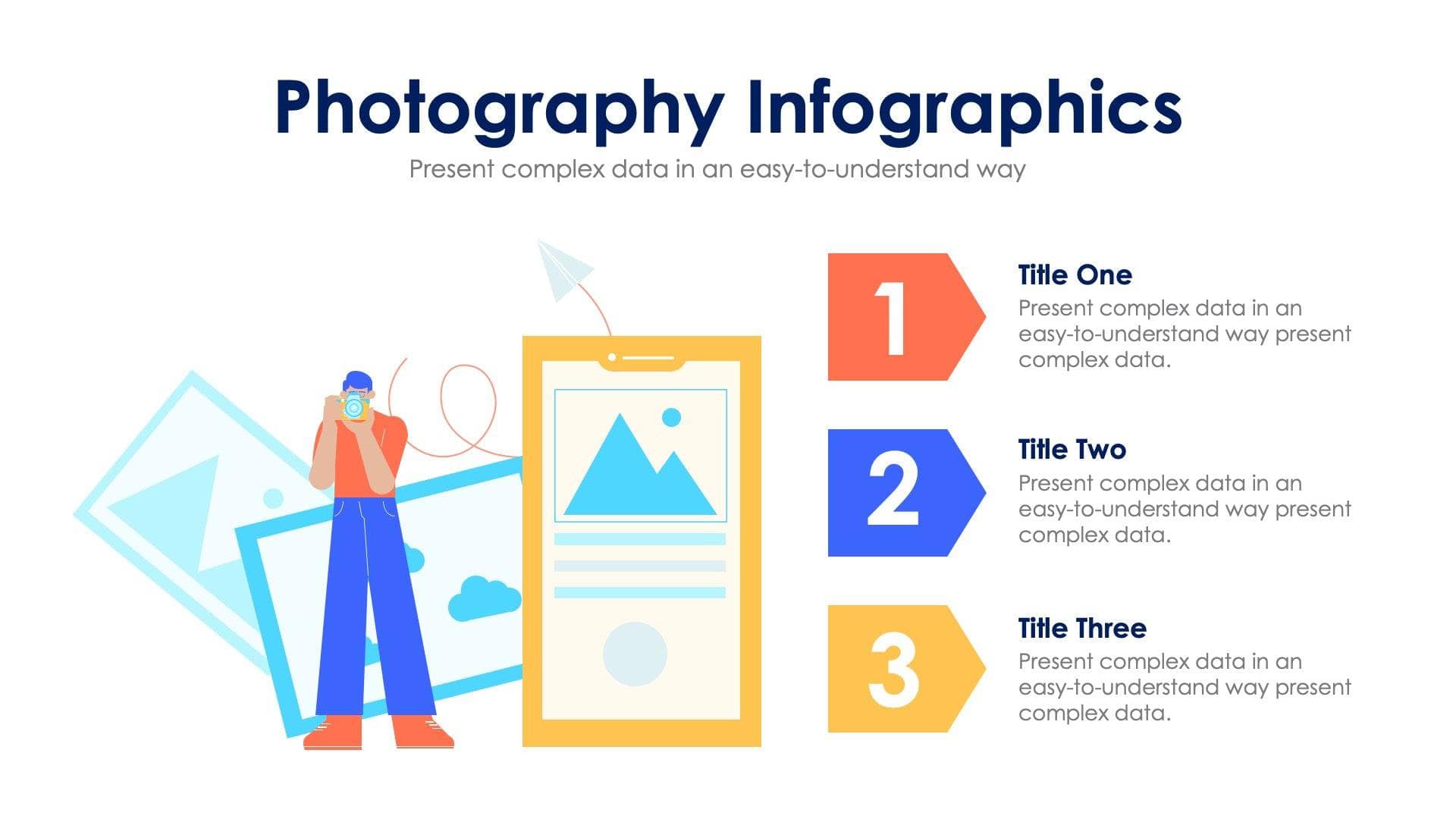 Photography Slide Infographic Template S02012310 | Infografolio