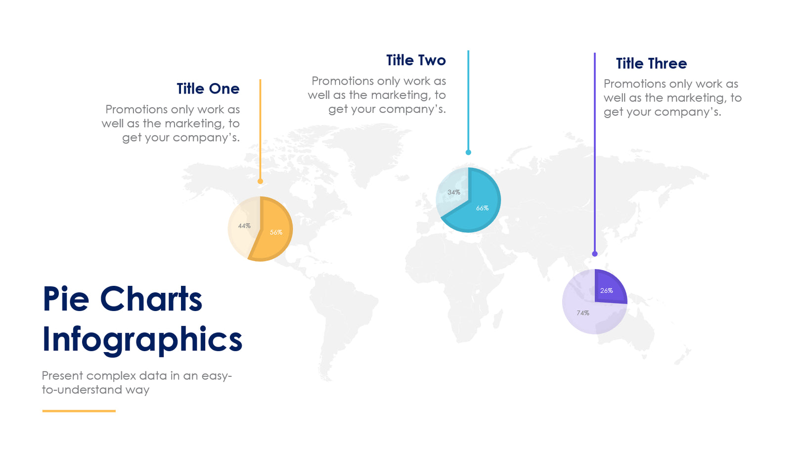 Pie Charts Slide Infographic Template S02062205 – Infografolio