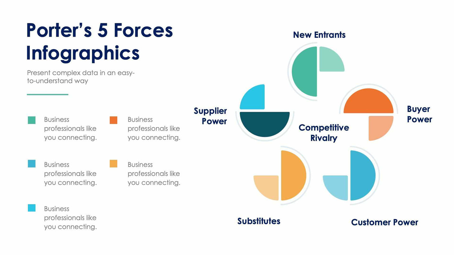 Porter’s 5 Forces Slide Infographic Template S01192217 – Infografolio