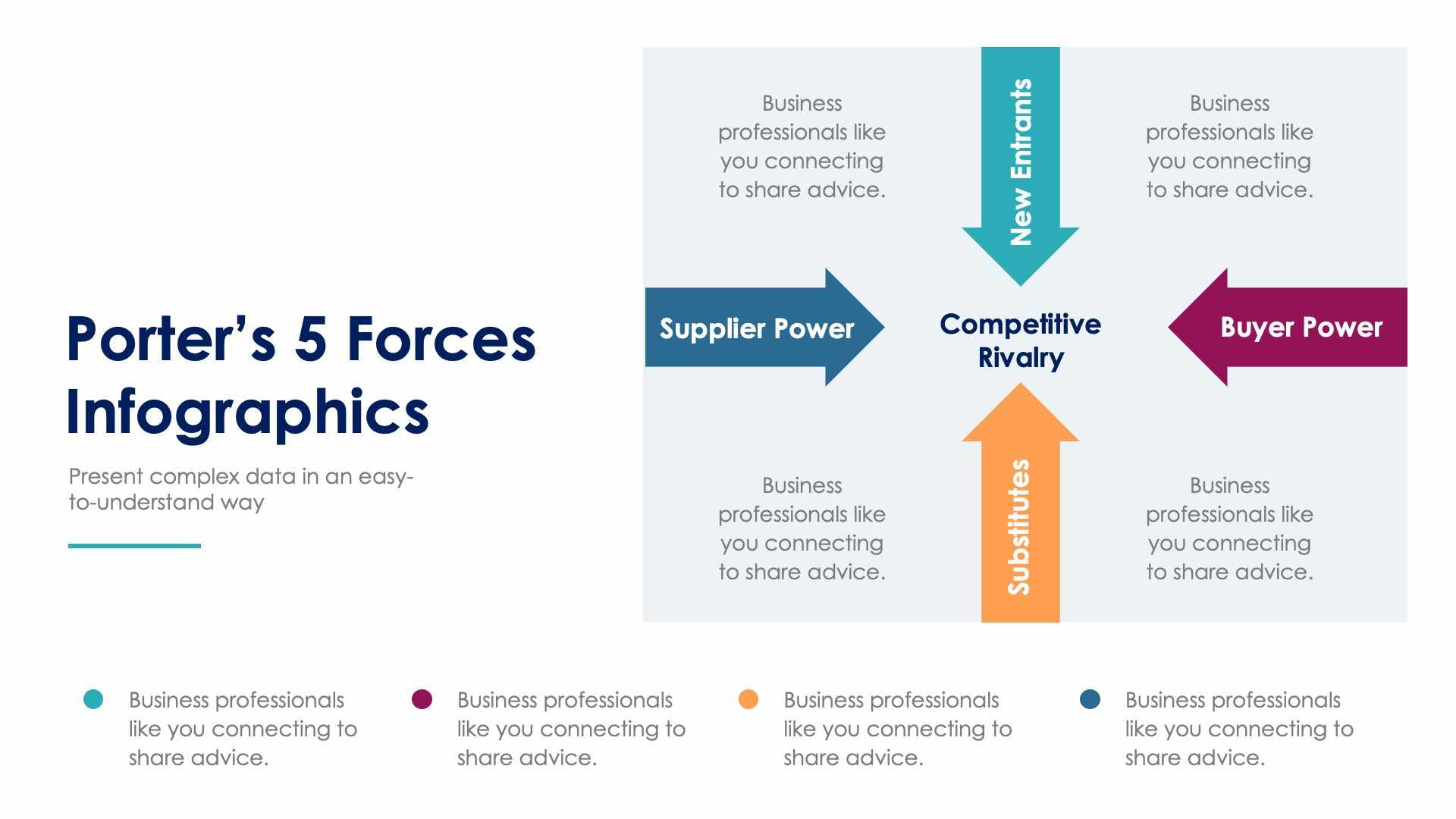 Porter’s 5 Forces Slide Infographic Template S12232119 | Infografolio