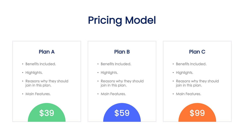 Pricing-Model-Slides | Infografolio