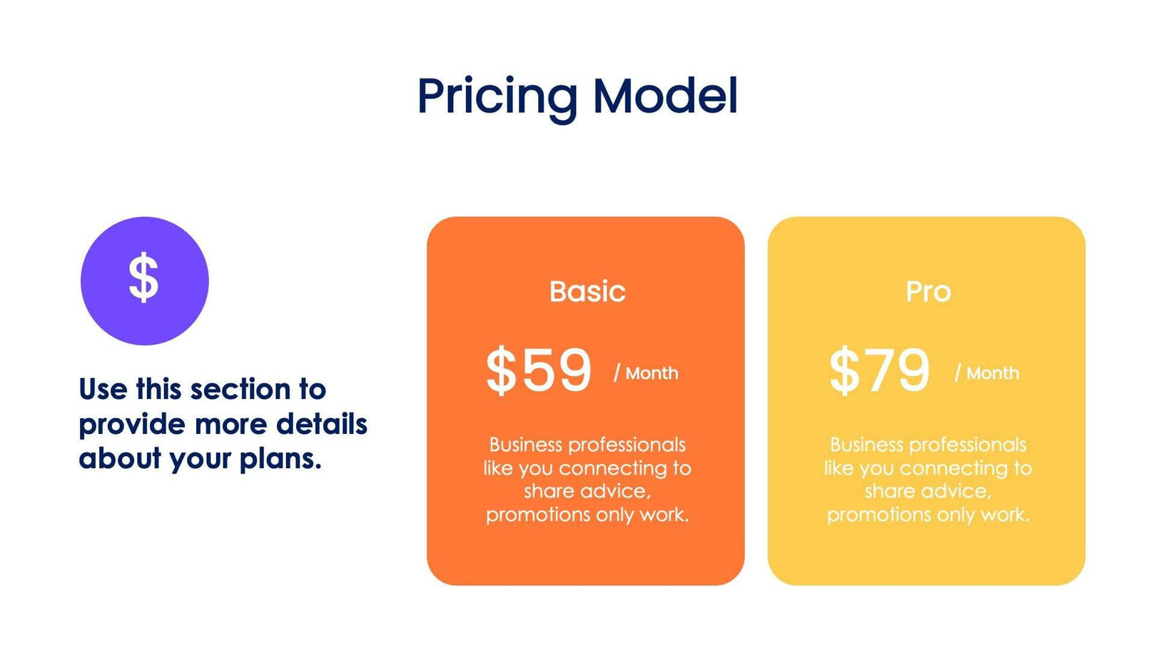 Pricing Model Slide Infographic Template S10052206 – Infografolio