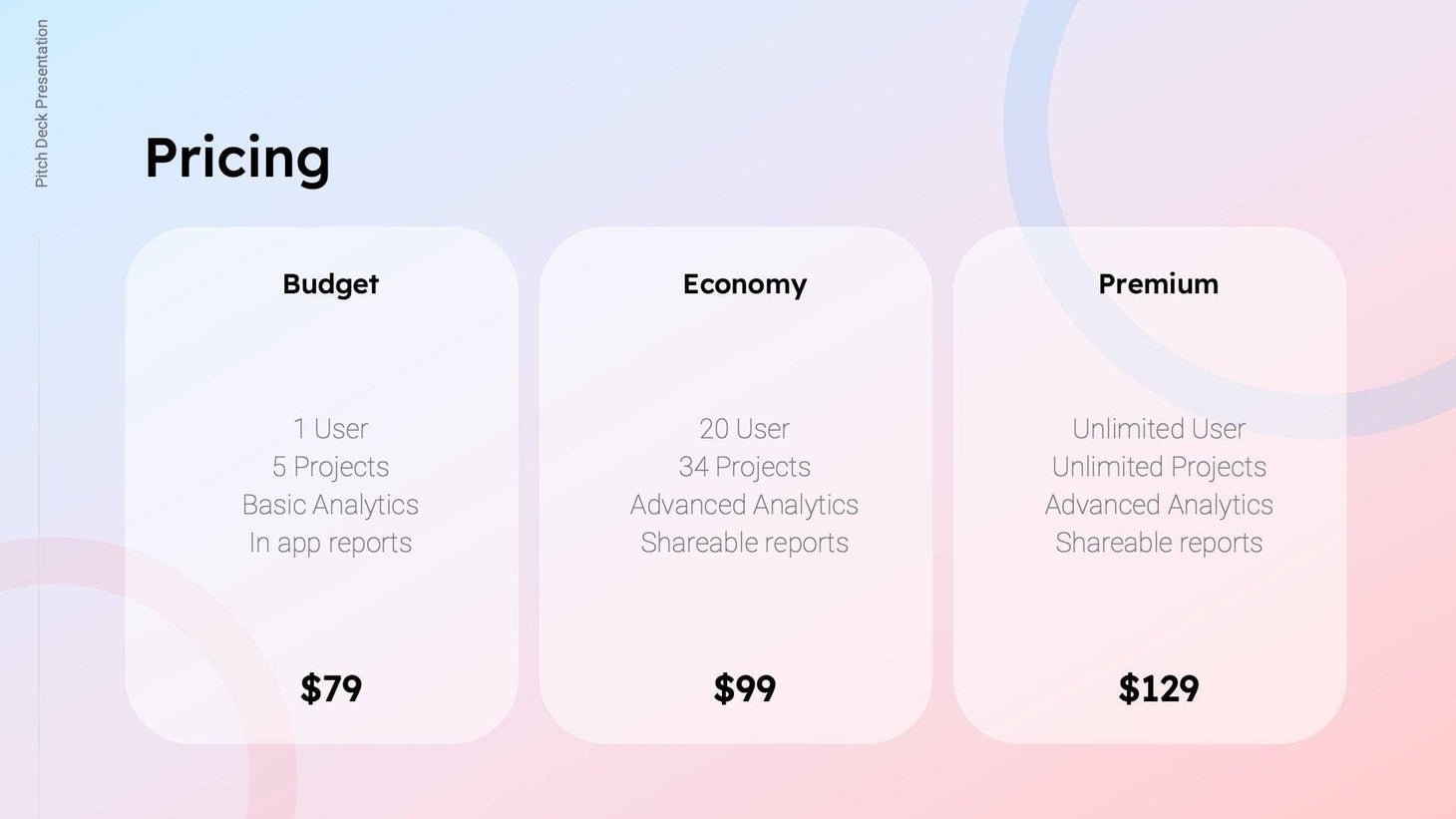 Pricing Red and Blue Slide Template S11012201 – Infografolio
