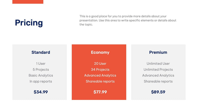 Pricing-Model-Slides | Infografolio