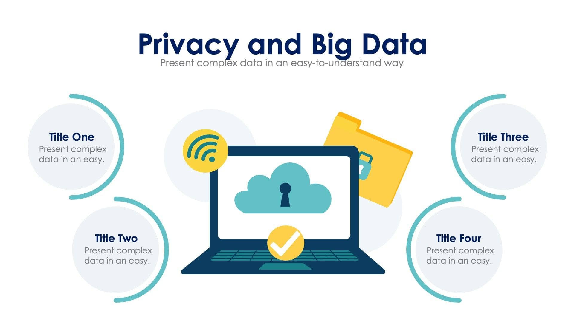 Privacy And Big Data Slide Infographic Template S01252301 | Infografolio