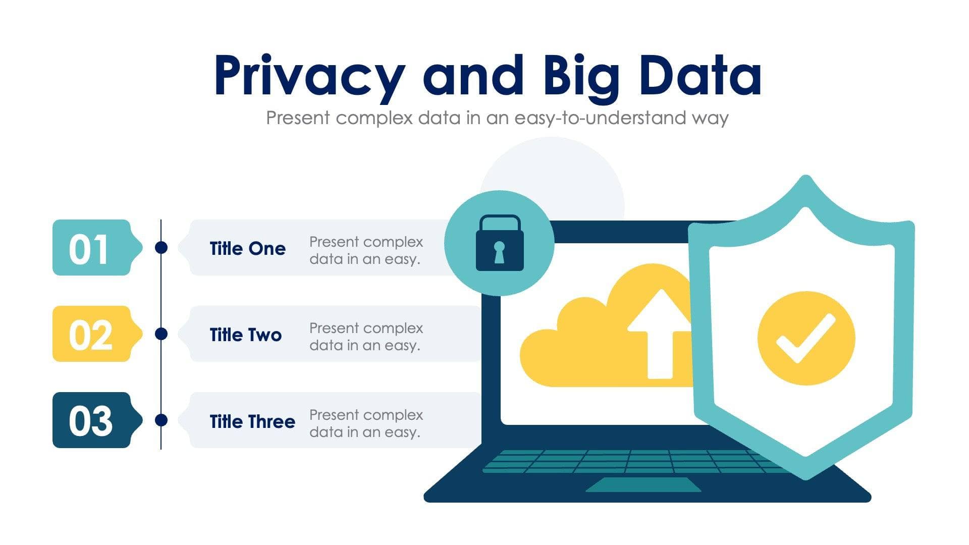 Privacy And Big Data Slide Infographic Template S01252306 | Infografolio