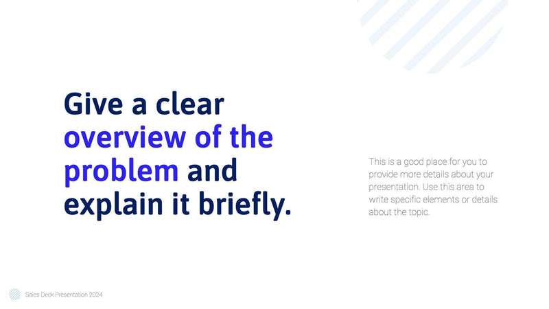 Problem-Slides | Infografolio