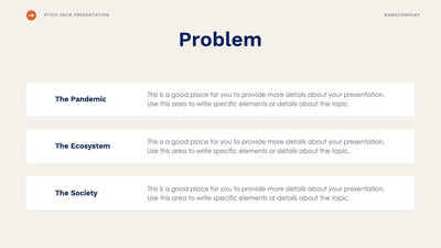 Problem-Slides | Infografolio