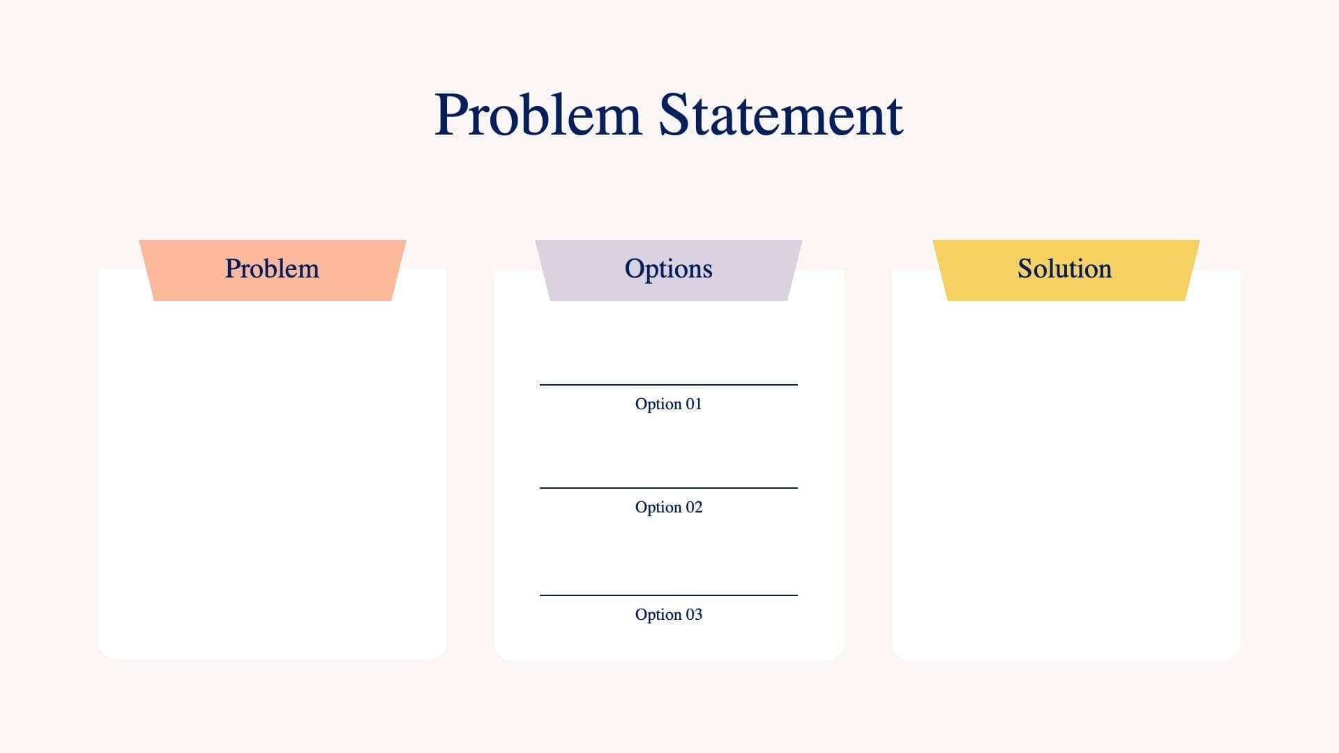 Problem Statement Slide Infographic Template S08152207 | Infografolio