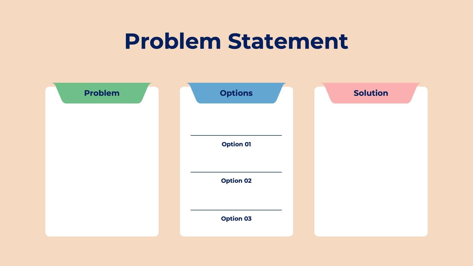 Problem Statement Template