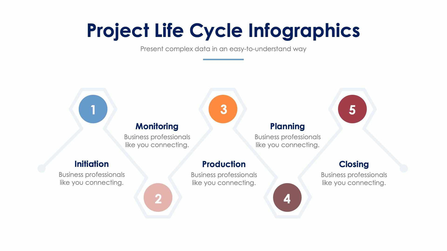 Project Life Cycle Slide Infographic Template S01182202 – Infografolio