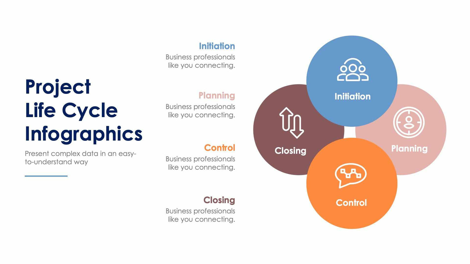Project Life Cycle Slide Infographic Template S01182205 – Infografolio