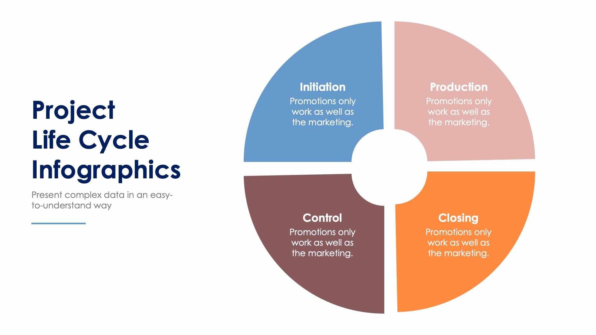 Project Life Cycle Slide Infographic Template S01182209 | Infografolio
