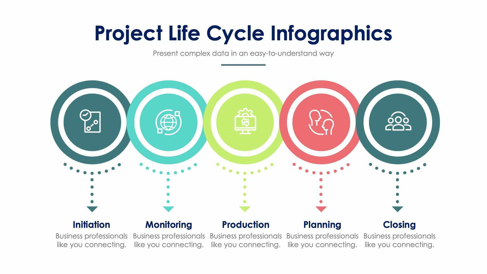 Project Life Cycle Slide Infographic Template S12232118 – Infografolio