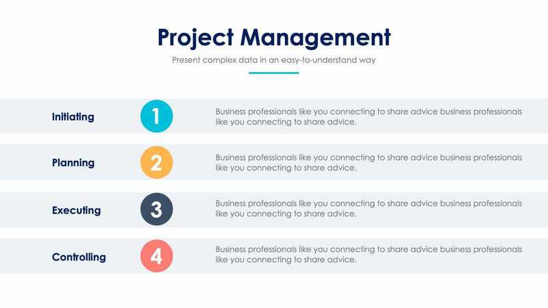 Project Management Slides | Infografolio