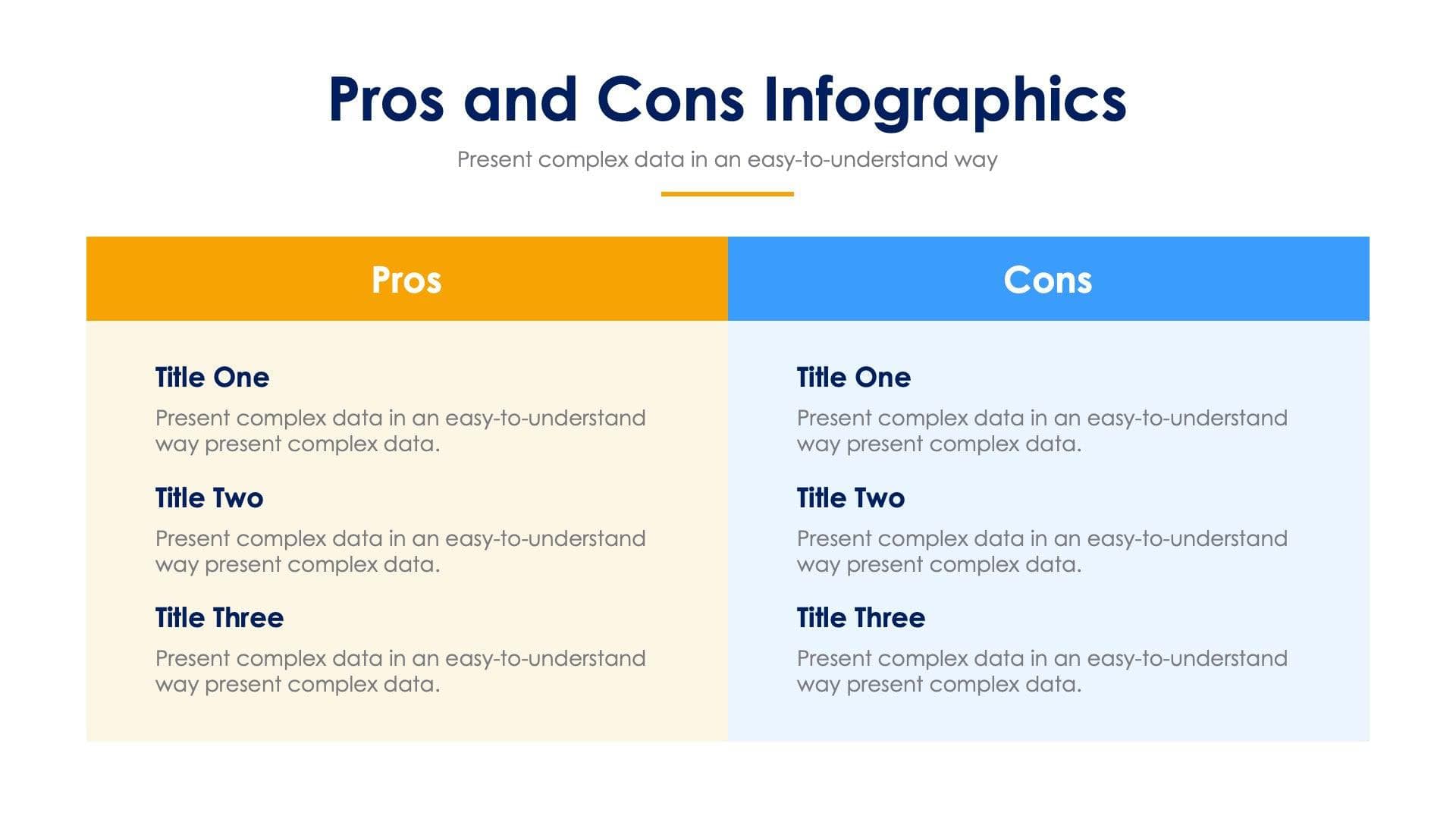 Pros and Cons Slide Infographic Template S02152212 | Infografolio
