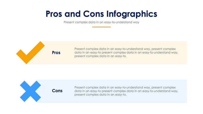 Pros and Cons Slide Infographic Template S02152202 – Infografolio