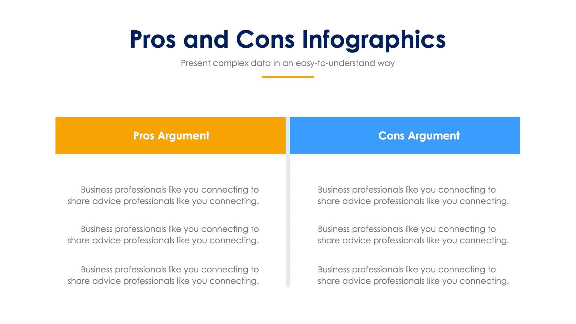 Pros and Cons Slide Infographic Template S02152220 | Infografolio