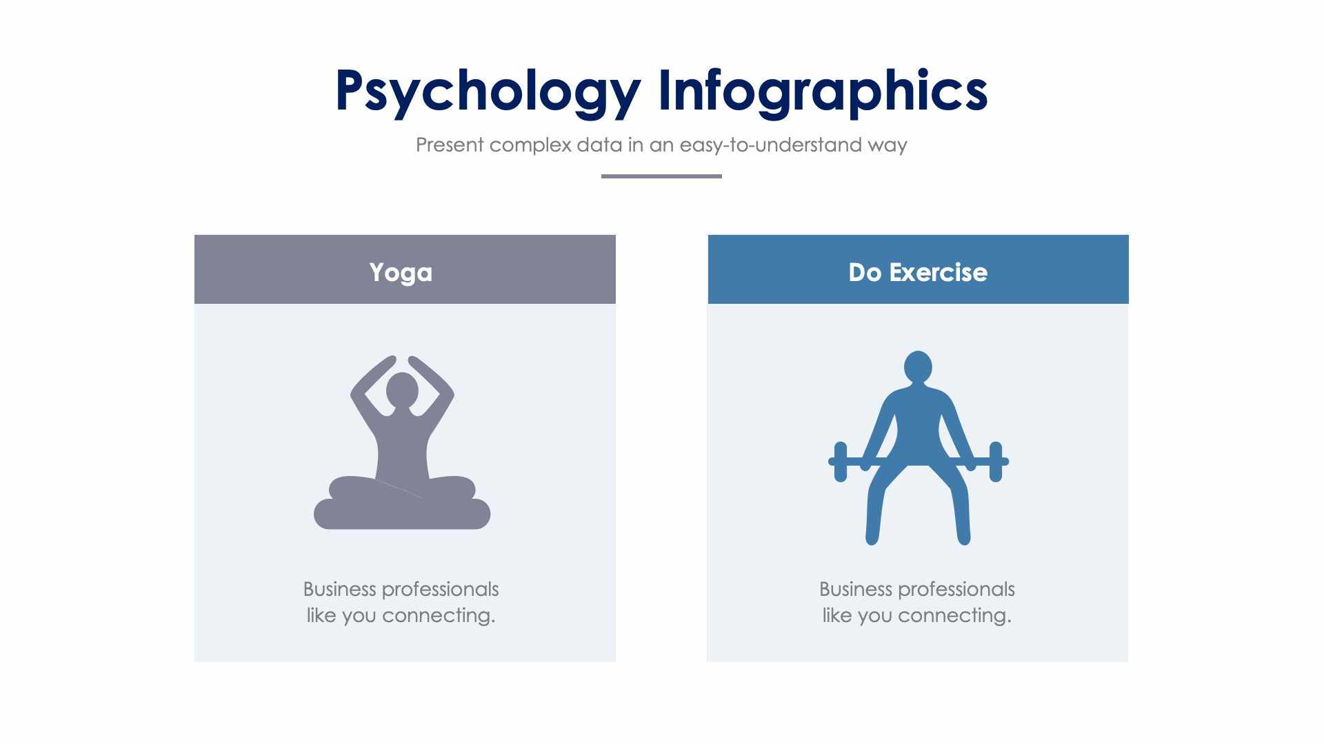 Psychology Slide Infographic Template S01042207 | Infografolio
