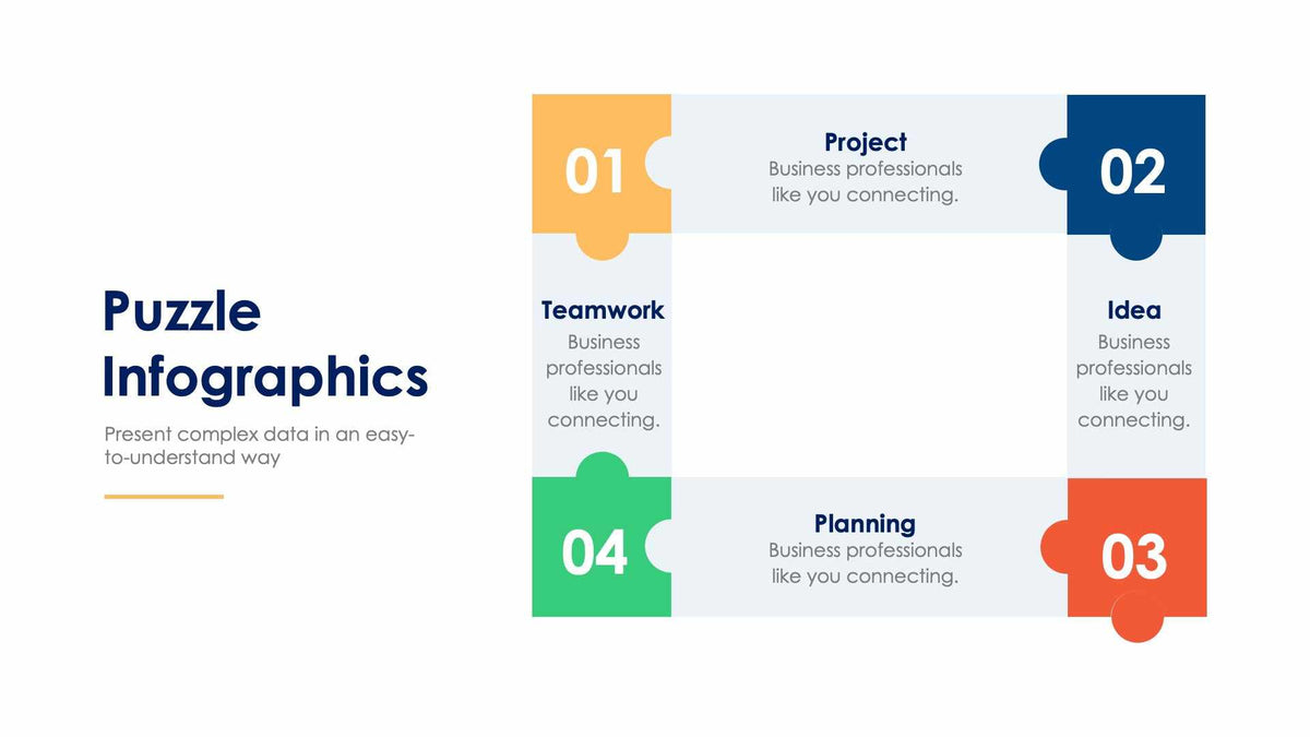 Puzzle Slide Infographic Template S01042220 – Infografolio