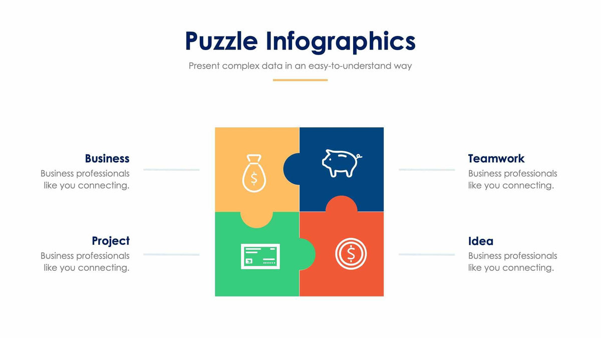 Puzzle Slide Infographic Template S01042221 – Infografolio
