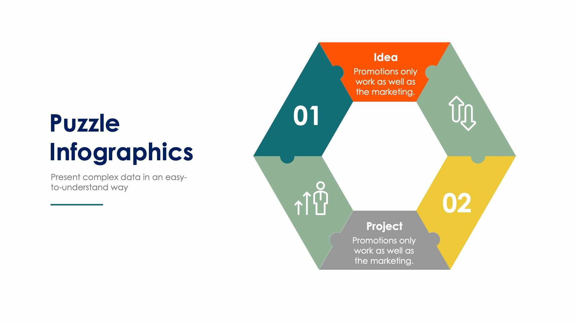 Puzzle Slide Infographic Template S01282205 – Infografolio