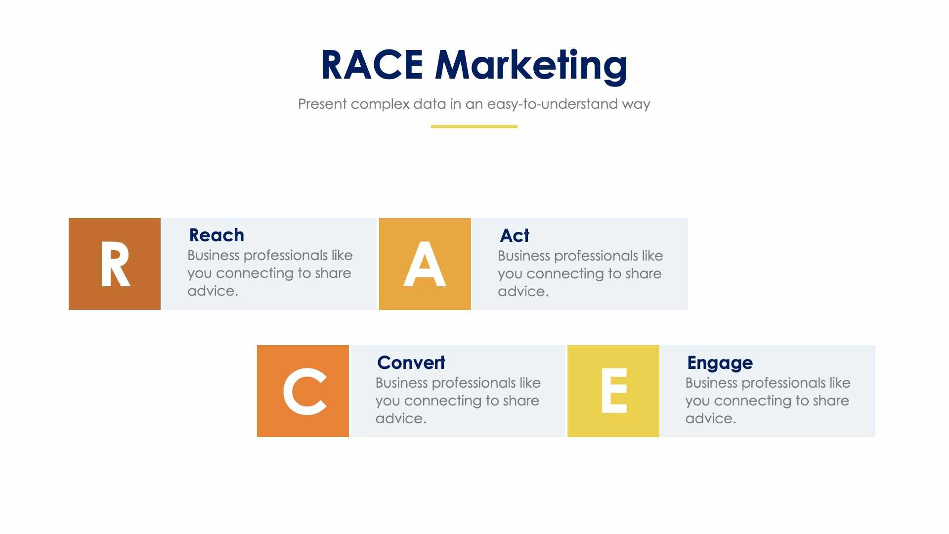 Race Marketing Planning Framework Slide Infographic Template S12232106 ...