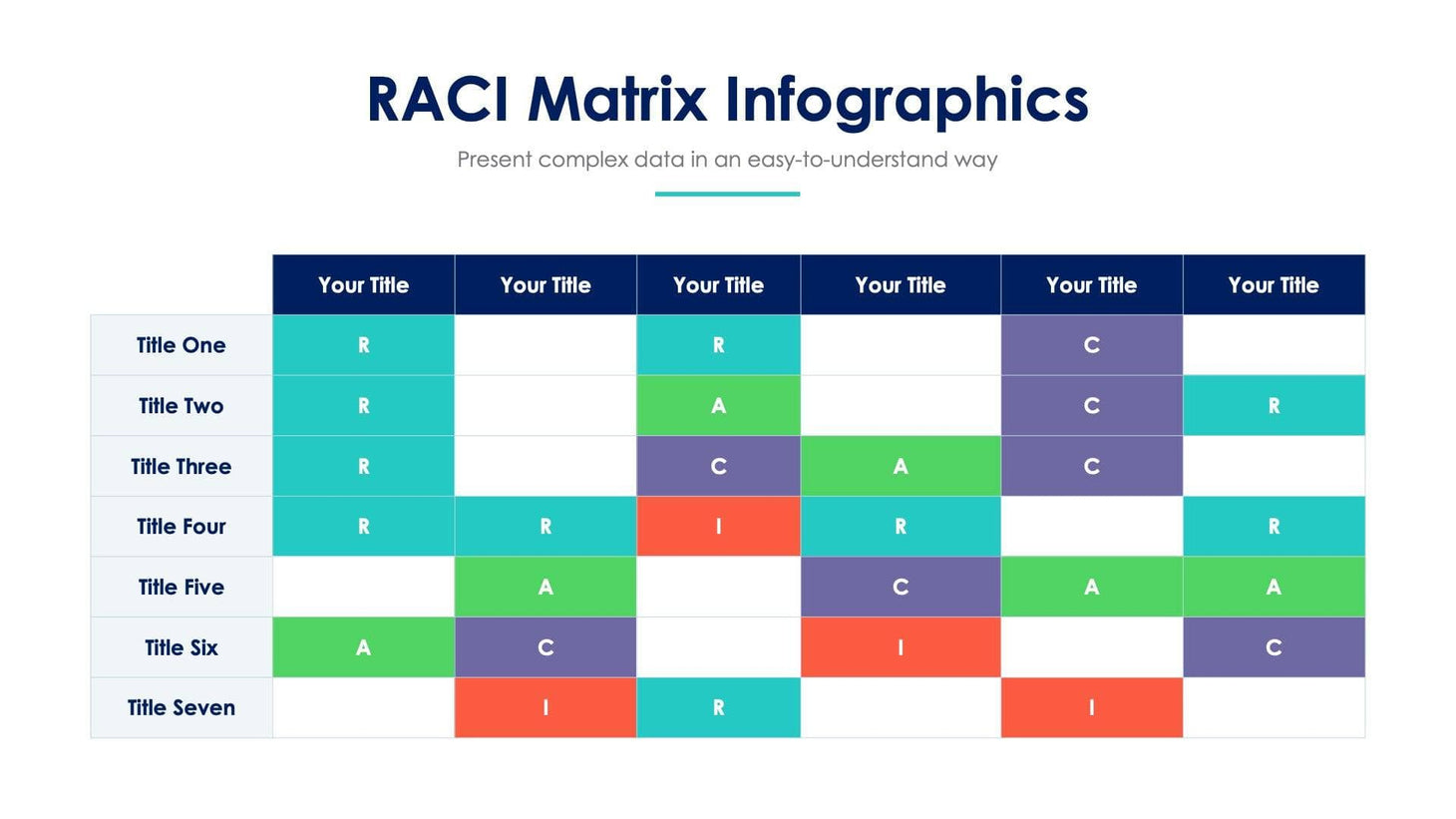 RACI Matrix Slide Infographic Template S03142202 – Infografolio