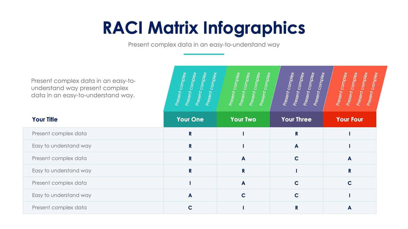 RACI Matrix-Slides | Infografolio