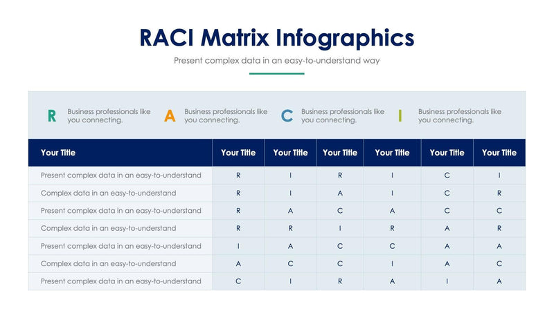 RACI Matrix-Slides – Infografolio