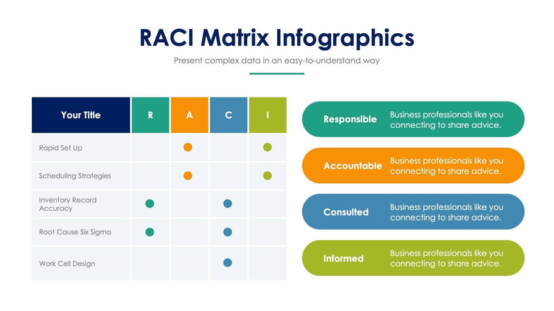 RACI Matrix-Slides – Infografolio