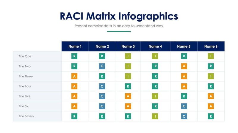 RACI Matrix-Slides | Infografolio