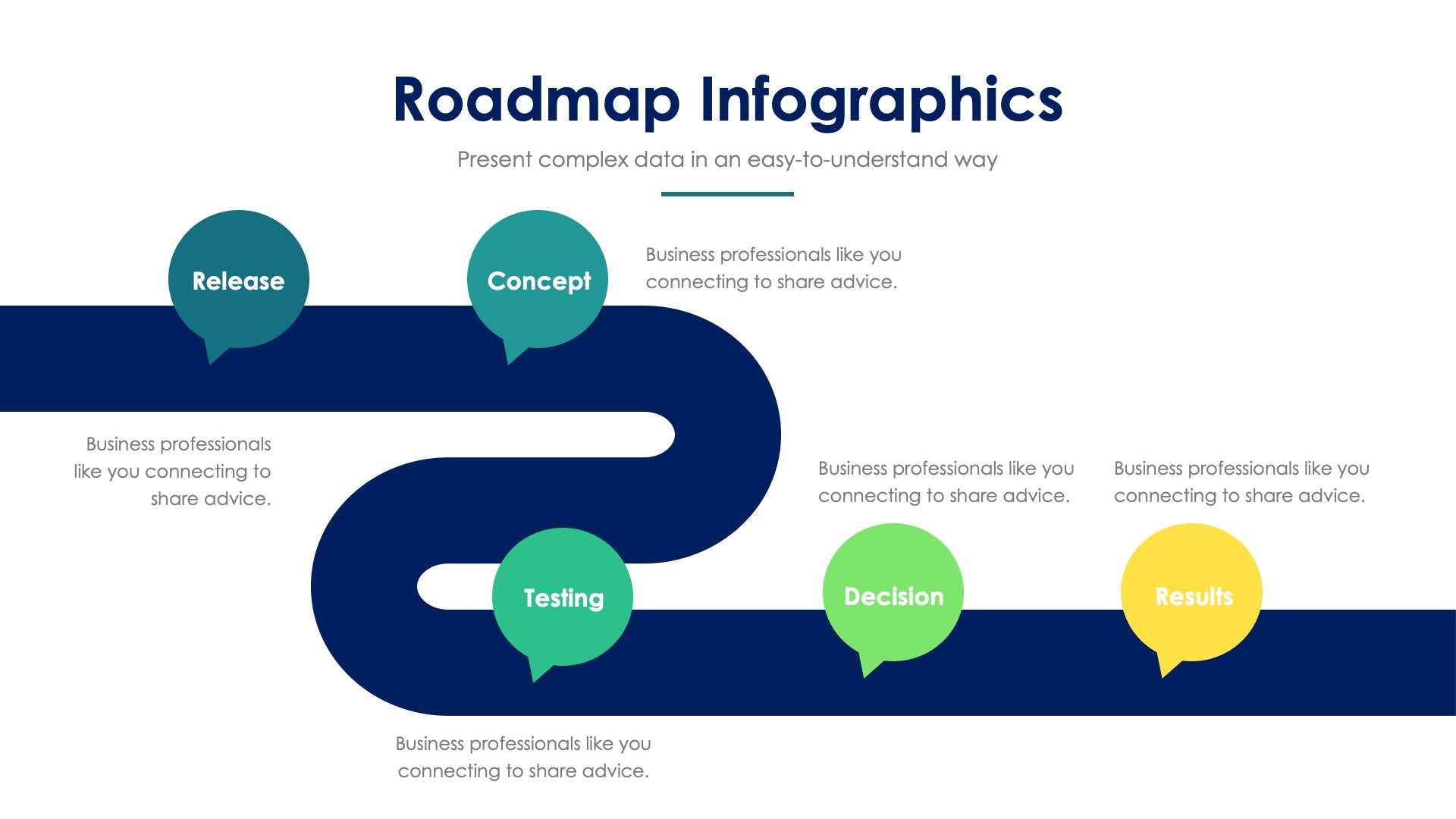 Roadmap Slide Infographic Template S01142203 | Infografolio