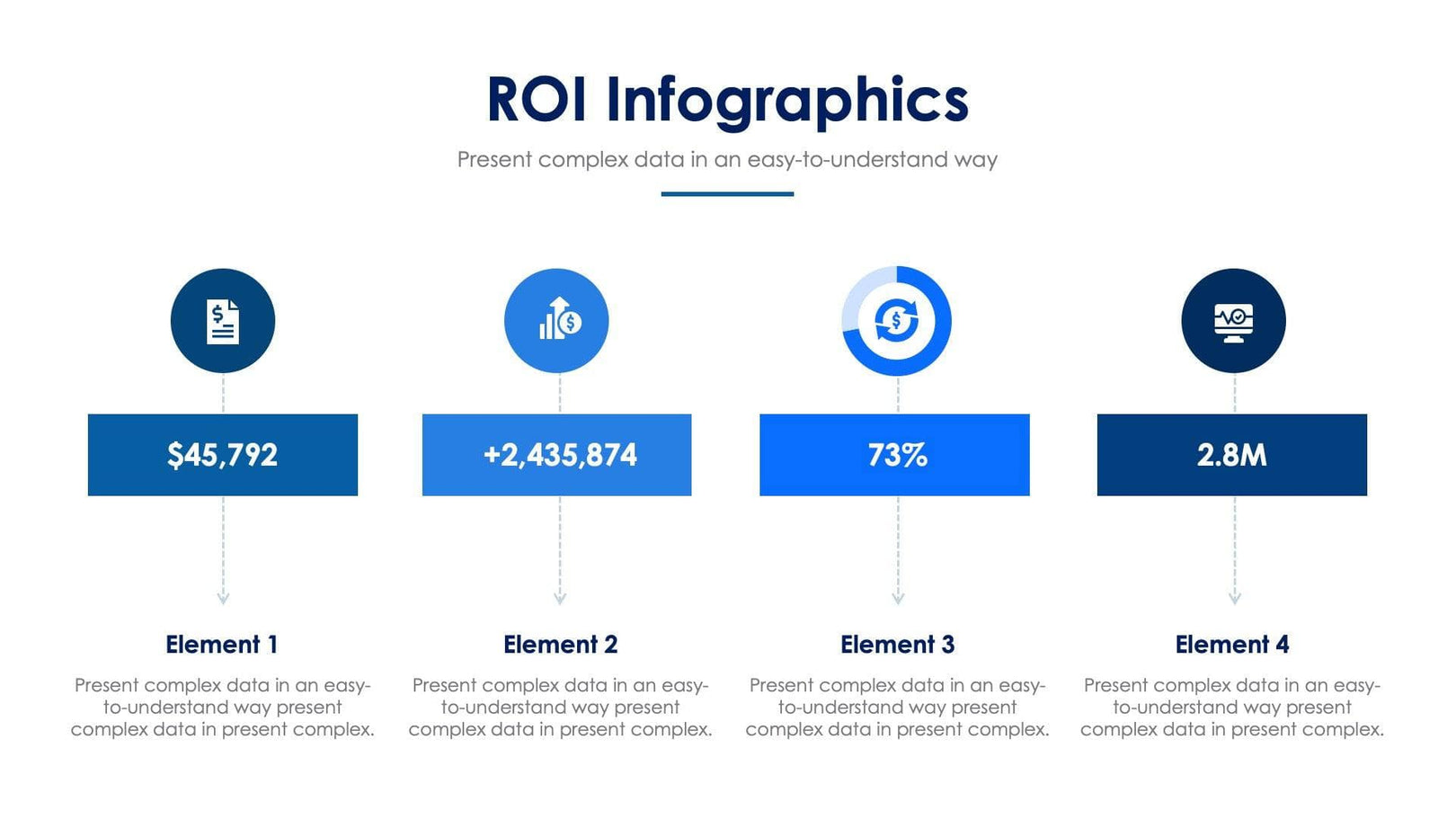 ROI Slide Infographic Template S01072203 – Infografolio