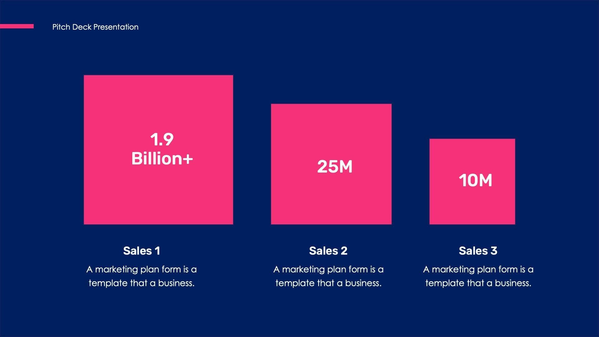 Sales Slide Template S1202220103 | Infografolio